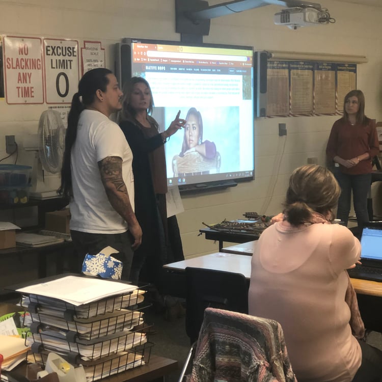 In the Field with Native Hope: December